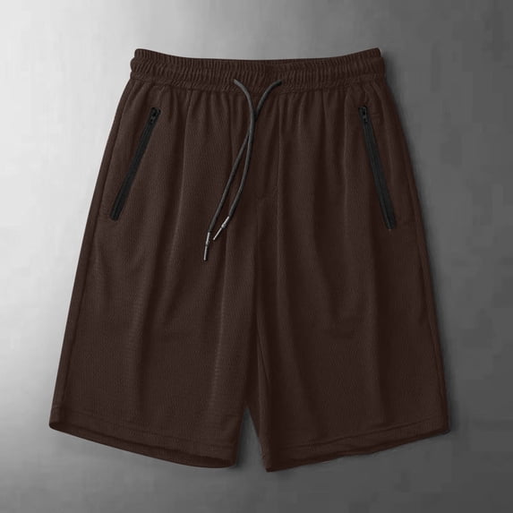 Aueoeo Men's Solid Quickly Dry Running Shorts with Pockets –Casual ...