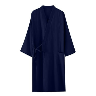 Mens Bathrobe with Hood- Terry Cloth Robes for Men£¬Towel Hooded Cotton ...