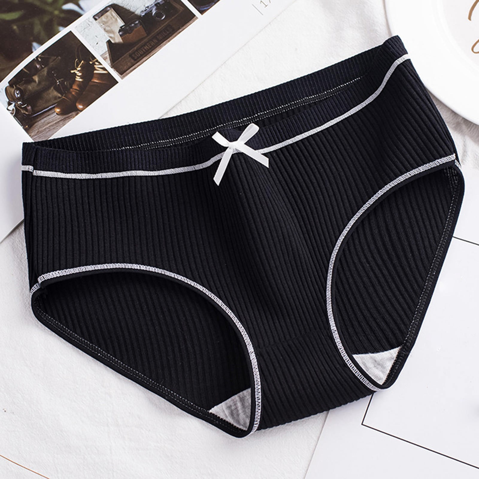 Aueoeo No Show Underwear Shapewear Underwear Women's Briefs Comfortable ...