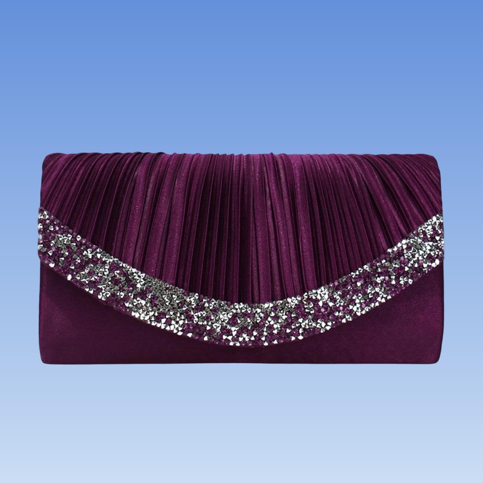 Aueoeo Purses for Women Formal Dressy Evening Handbag Rhinestone Tote ...