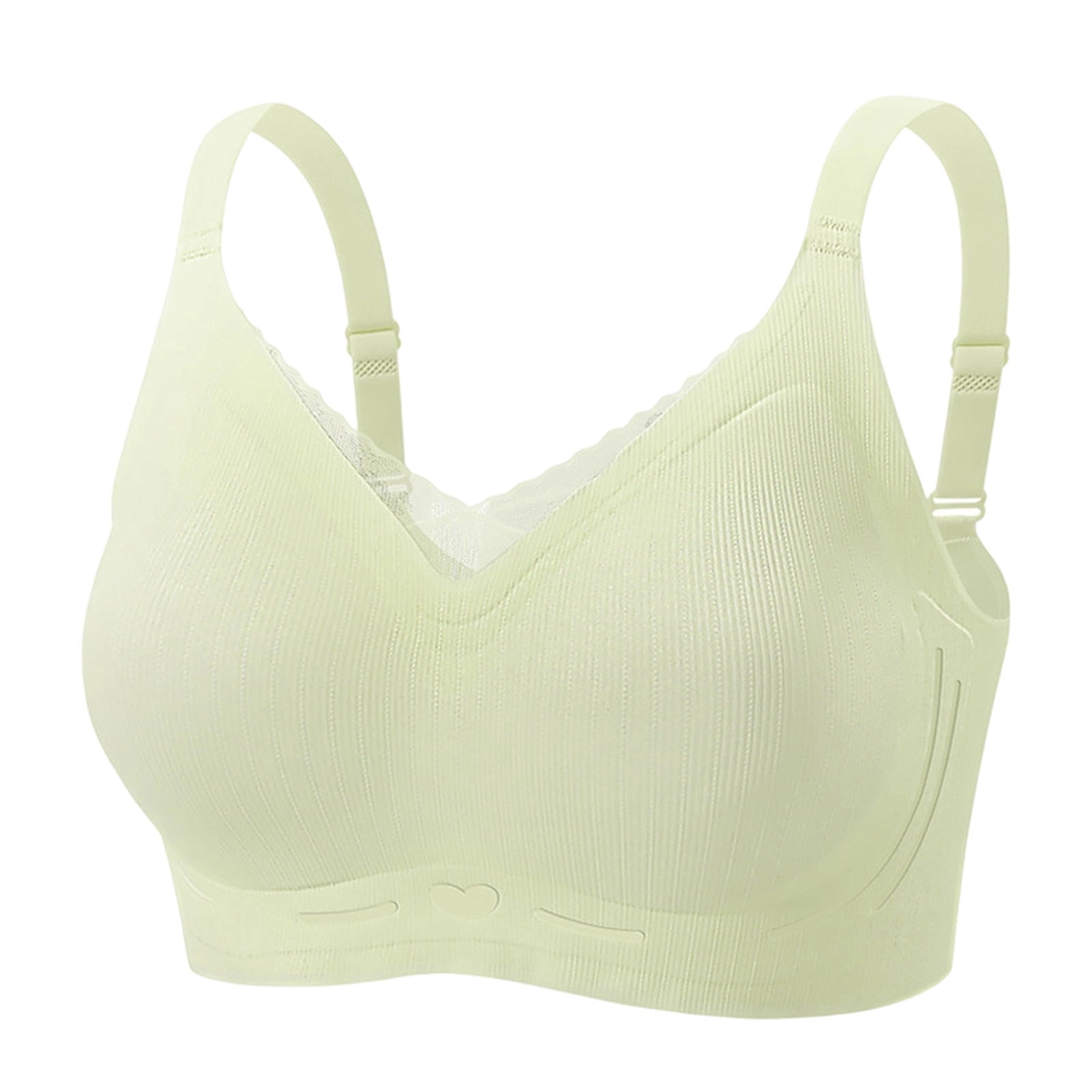 Aueoeo Push Up Bras for Women Soft Comfy Wireless Bra Daily Wear Bras ...
