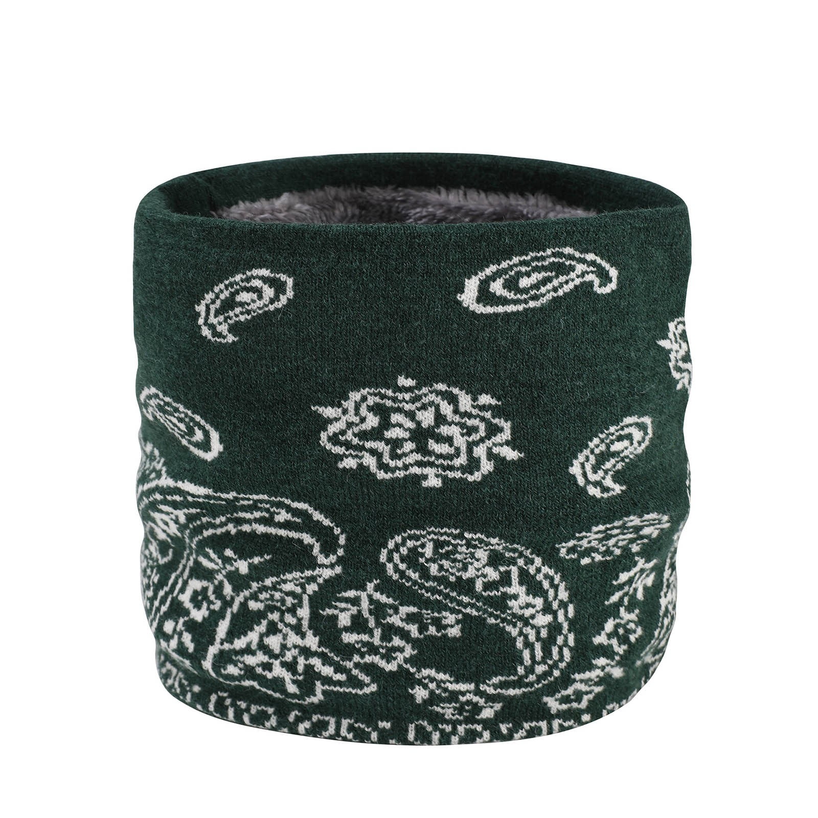 Aueoeo Scarf For Winter Scarves Unisex Double-Layer Warm Neck Cover And ...