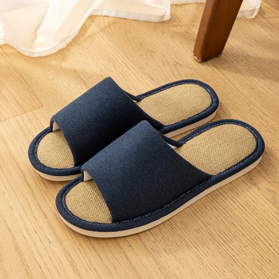 Aueoeo Slippers with Arch Support for Women, Womens Open Toe House ...