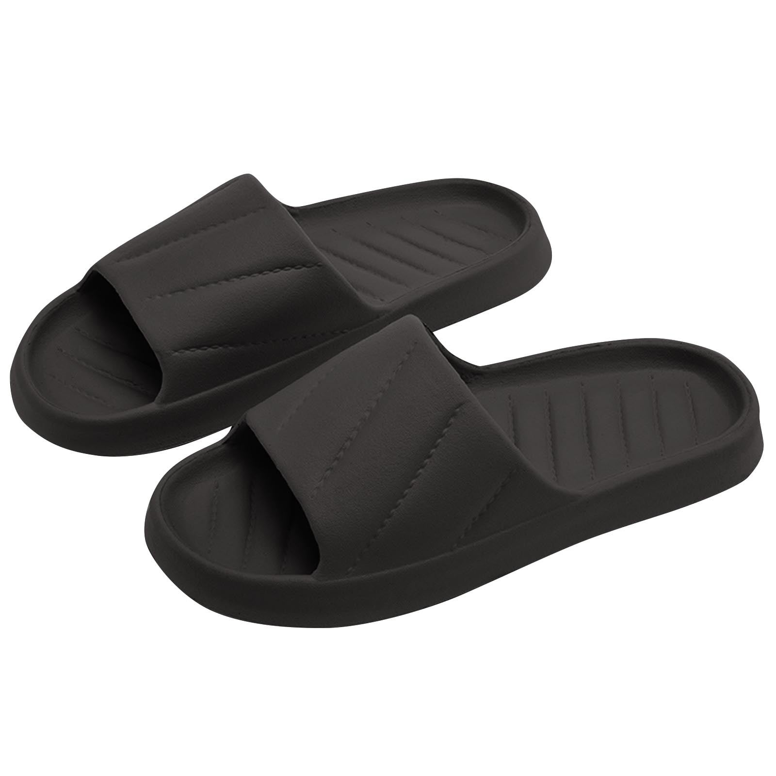 Aueoeo Slippers For Men,Men's And Women's Home Slippers Summer Lovers ...