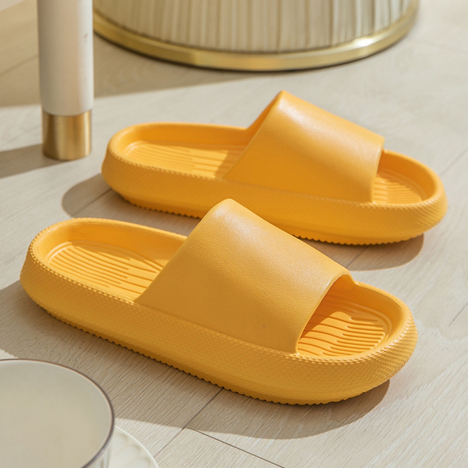 Aueoeo Travel Slippers for Women, Cloud Slides for Women and Men ...