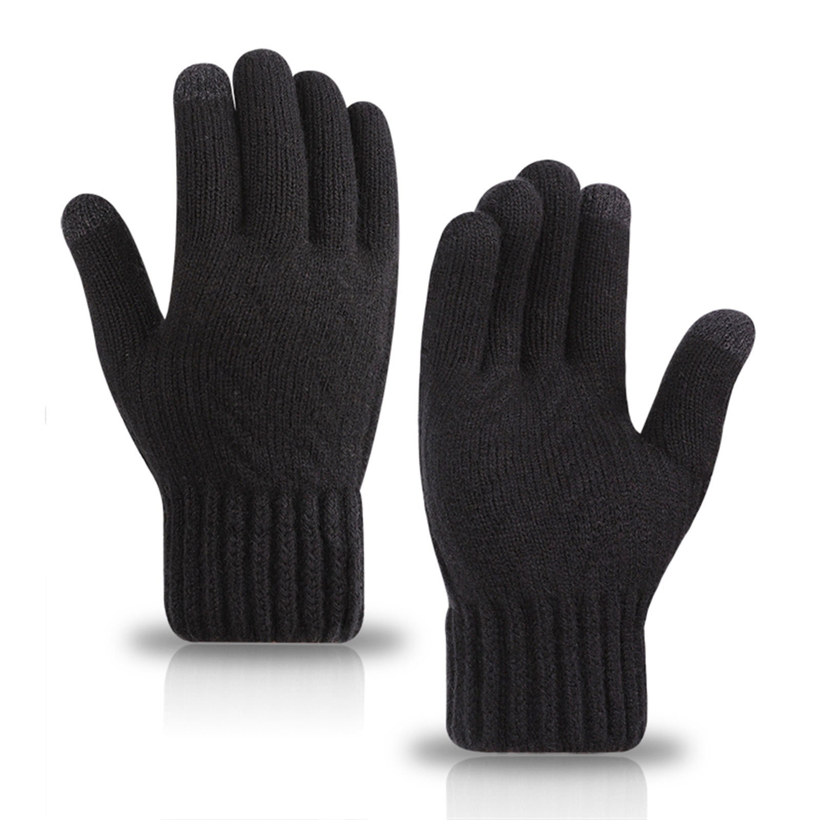 Aueoeo Warm Work Gloves Warming Gloves Outdoor Unisex Winter Gloves ...