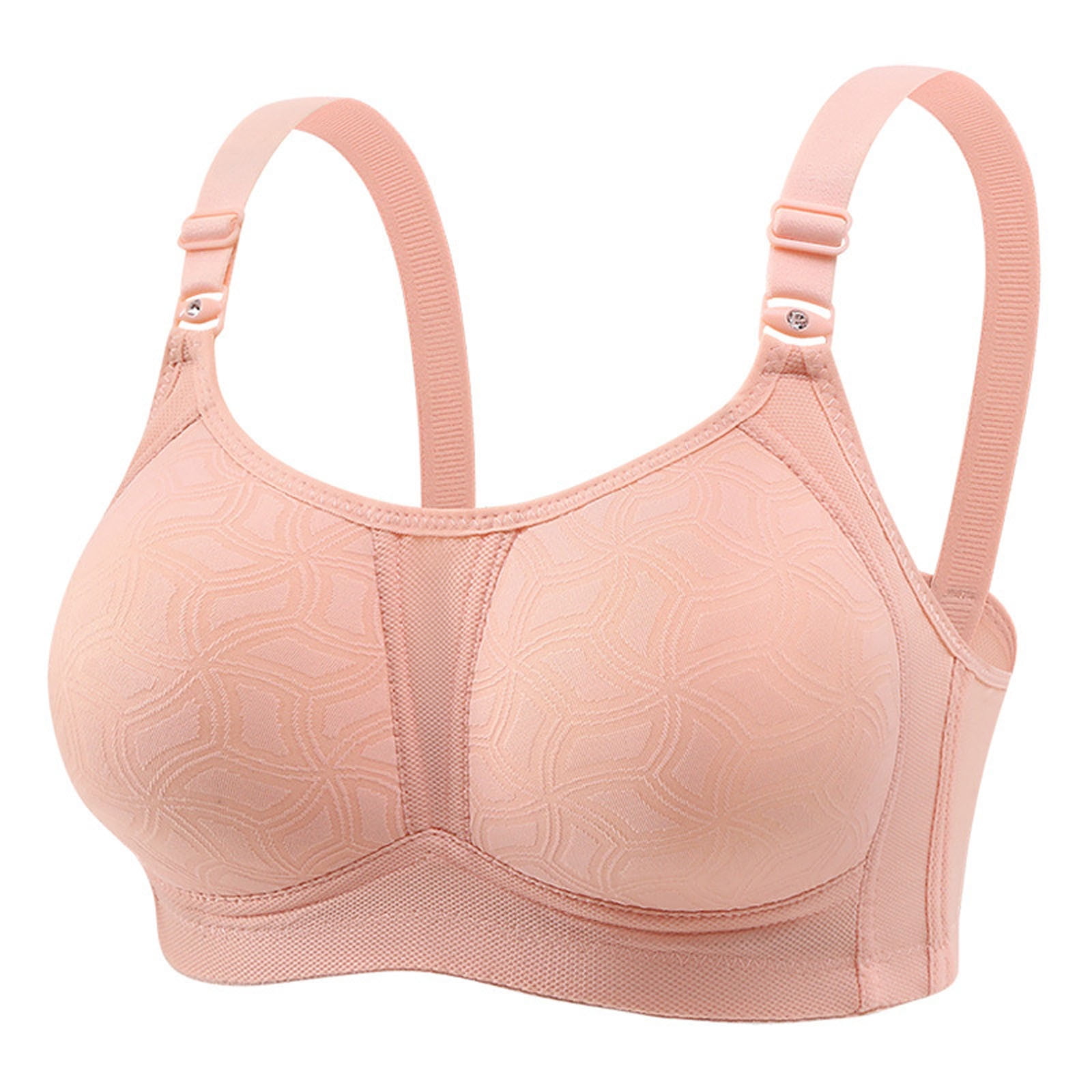 Aueoeo Women Sleep Bras Push Up Bras Elegant Thin Soft Comfy Daily Bras ...