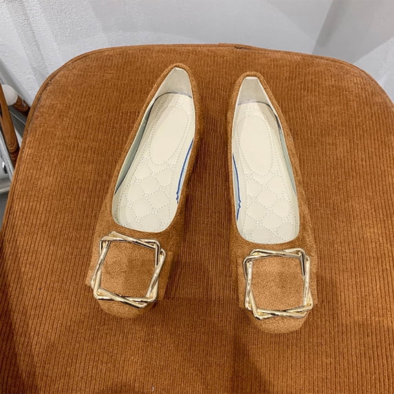 Aueoeo Women's Business Shoes Comfortable Lightweight Faux Leather ...