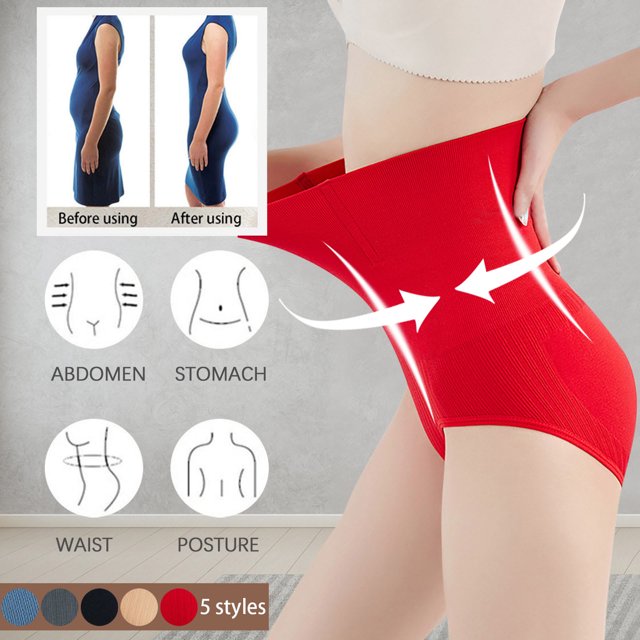 Aueoeo Womens Plus Size Shapewear High Waisted Body Shaper Shorts Butt