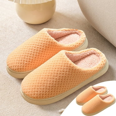 2 Pair Indoor Slippers House Shoes for Women, Girl Cute Home Slippers ...
