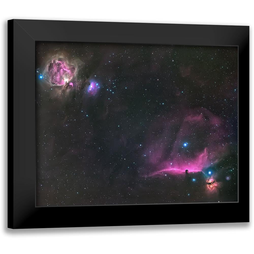 Auf Dem, Andrea 18x15 Black Modern Framed Museum Art Print Titled - Orion Nebula And The ...