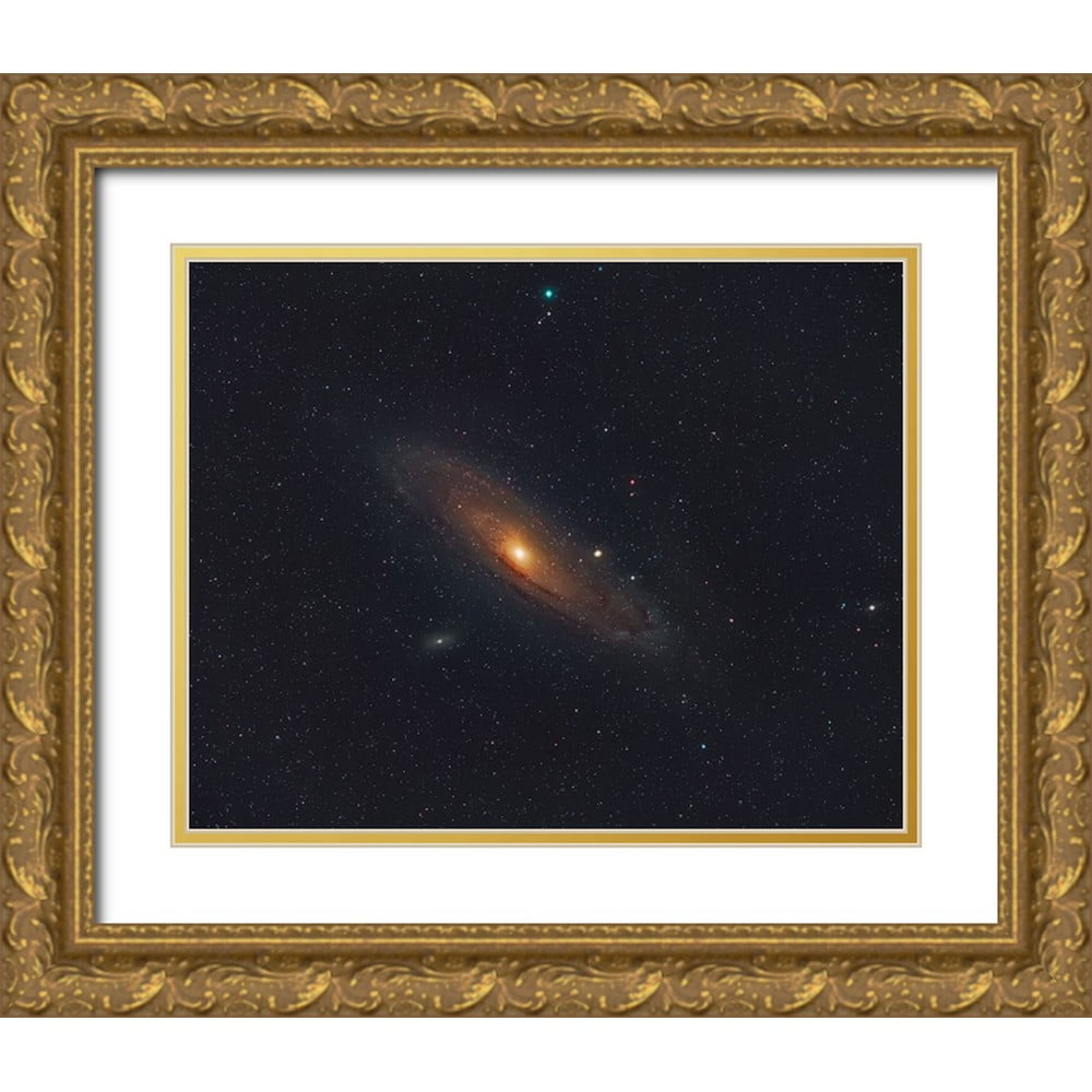 Auf dem, Andrea 14x12 Gold Ornate Wood Framed with Double Matting ...