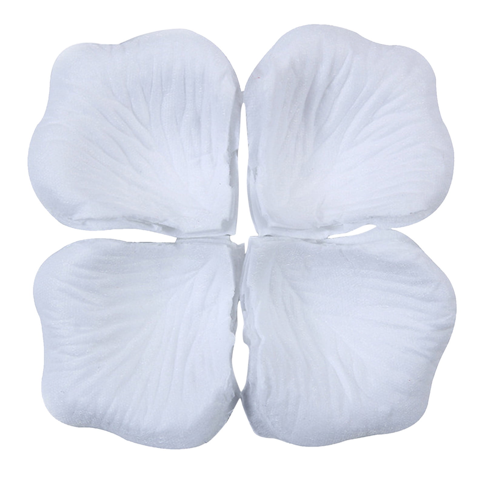 Aufmer 100Pcs Silk Rose Petals with Box Blush Champagne Pink White ...