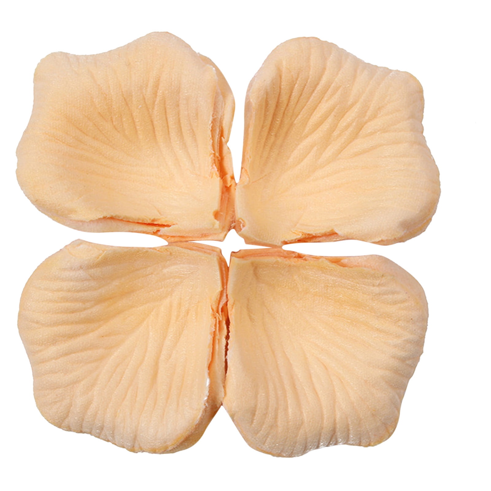 Aufmer 100Pcs Silk Rose Petals with Box Blush Champagne Pink White ...