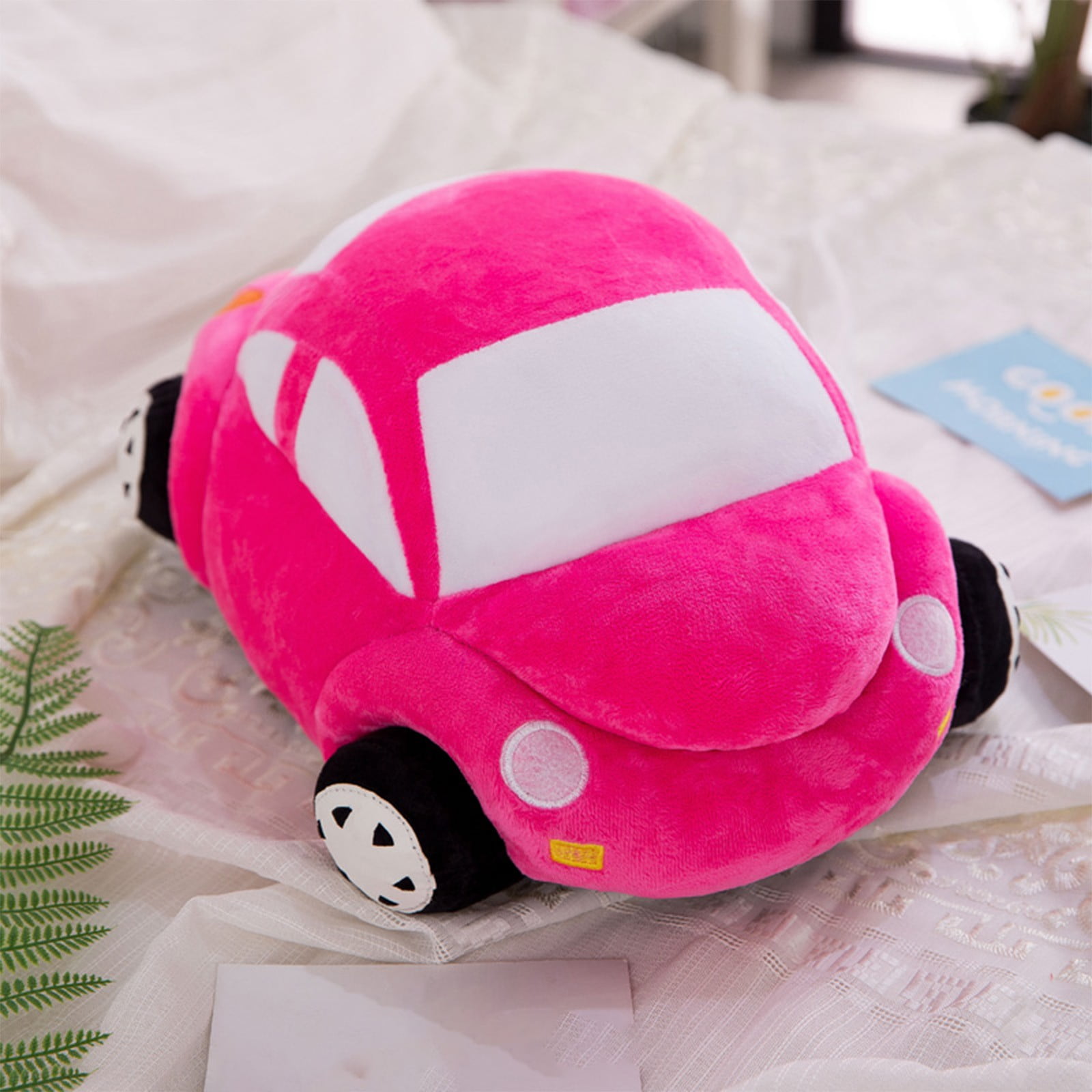 Aufmer 12 inch Car Plush Toy│Car Shaped Plush Pillow│Super Cute Car ...