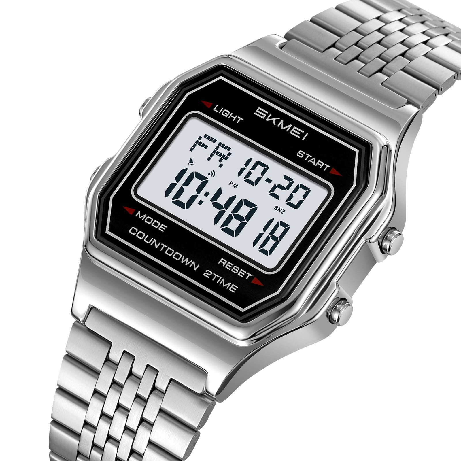 Aufmer 2 Pcs Waterproof Digital Watch for Men's Outdoor Sports ...