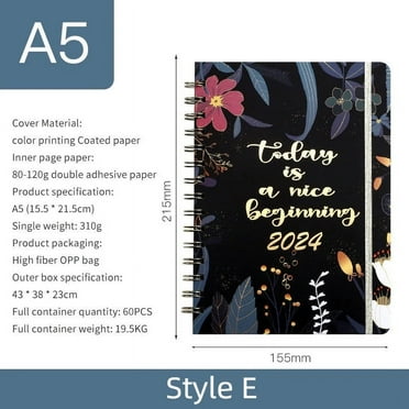 bloom daily planners Double Sided Planning Pad, Teal, 6" x 9" - Walmart.com