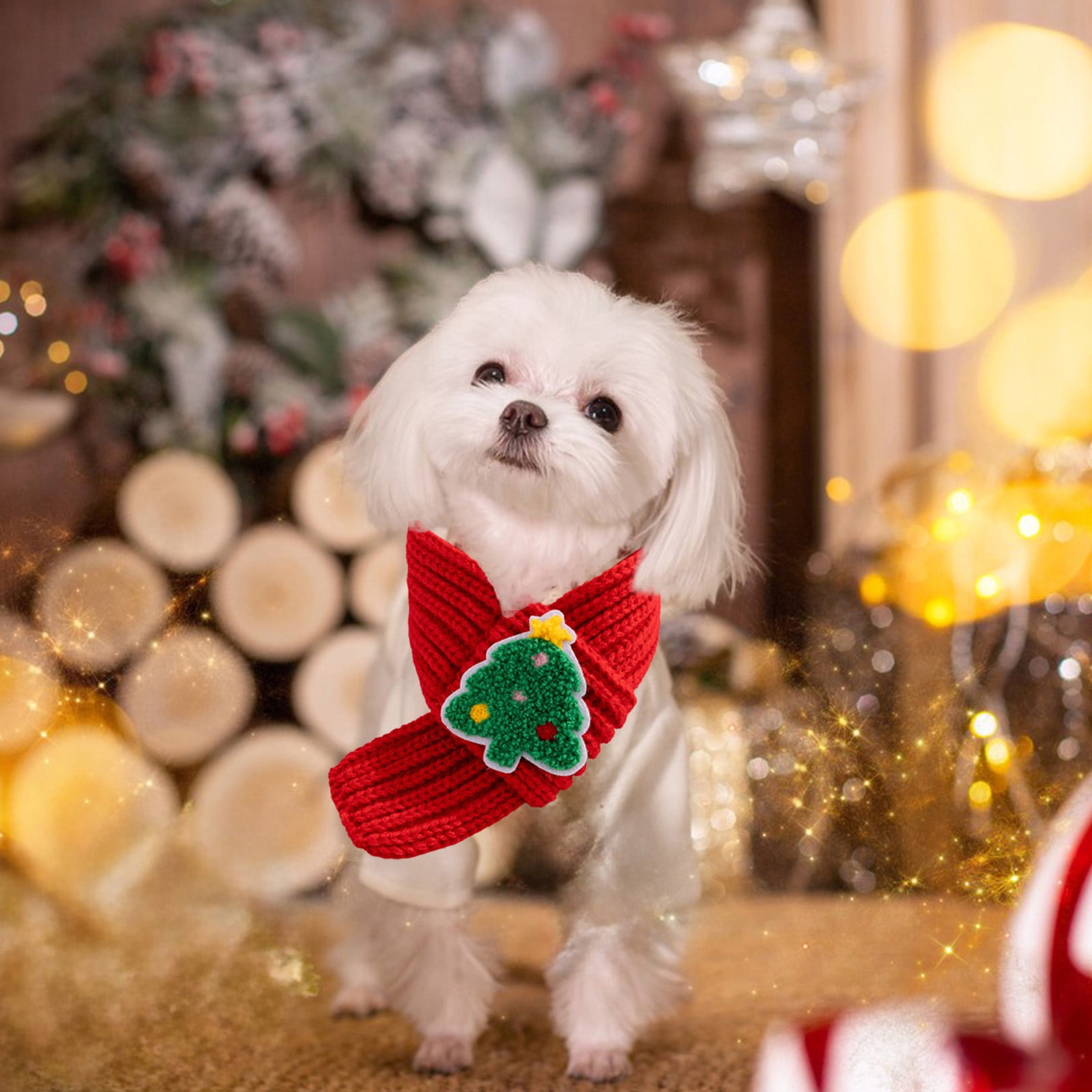 Aufmer 3 Pcs Adjustable Christmas Pet Collar with Bow, 8-11in Soft ...