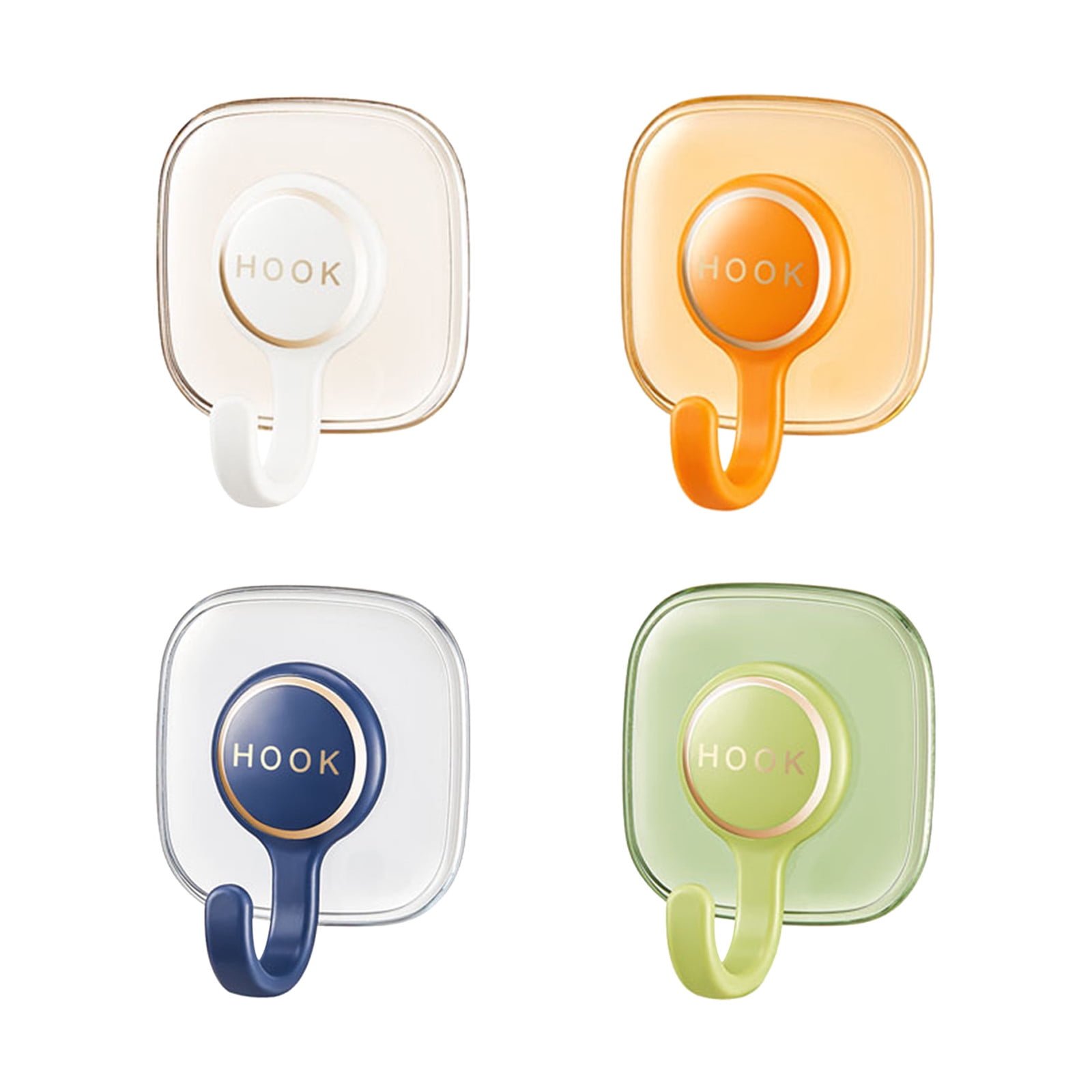 Aufmer 4PC Hook Pendant Strong Load-Bearing Wall Hook Has High ...