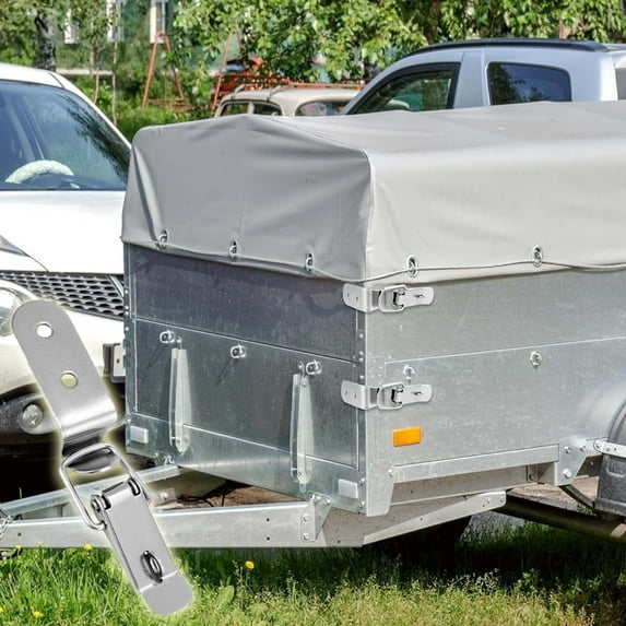 Aufmer 5 Pcs Secure Snap Lock 72mm x 24mm - Heavy Duty Galvanized ...