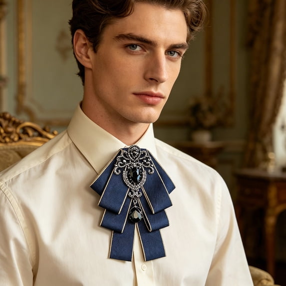 Aufmer Adjustable Strap Male Formal Bowtie Classic Solid Tone Design ...
