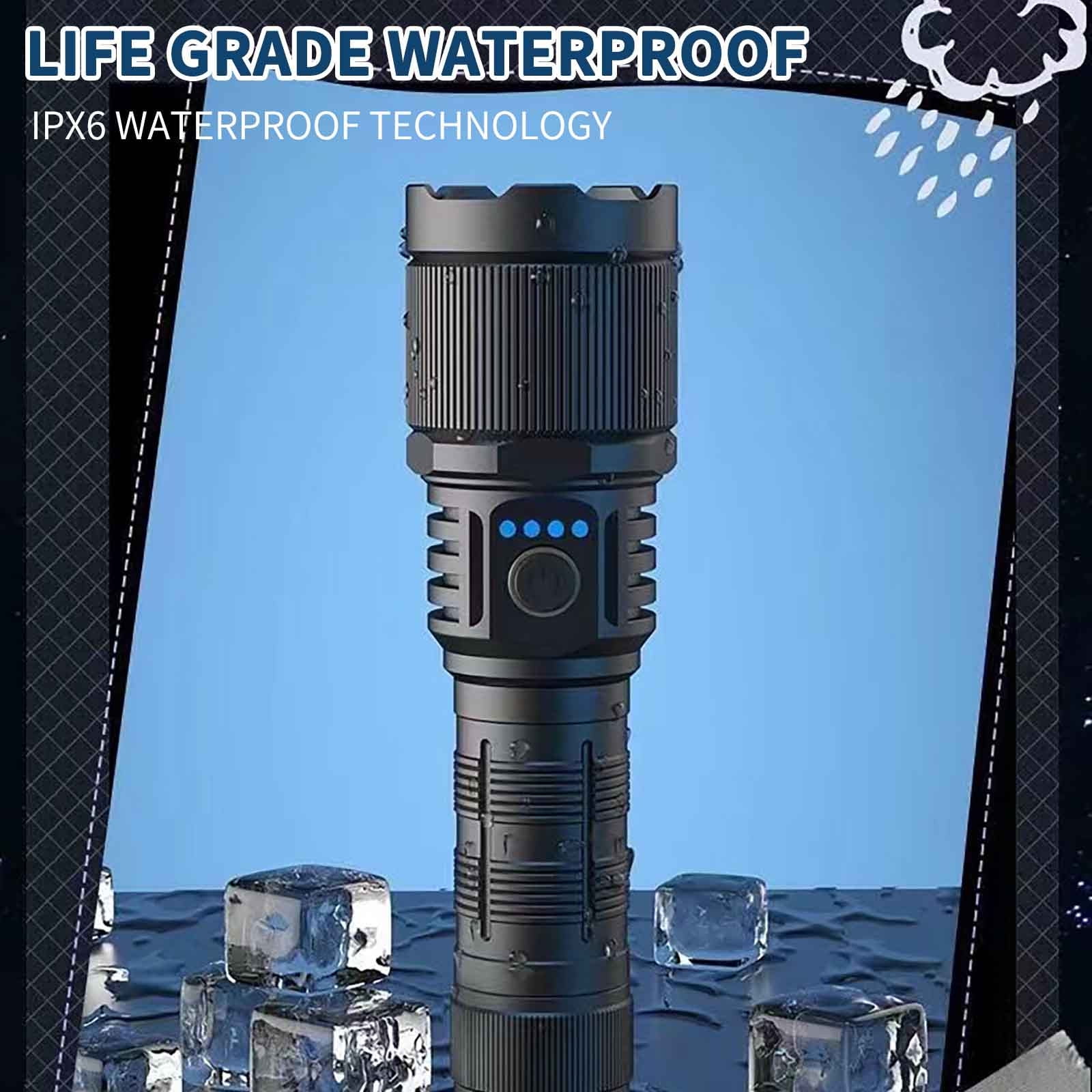 Aufmer Angel's Eye White Strong Light Ultra Bright Flashlight outdoor ...