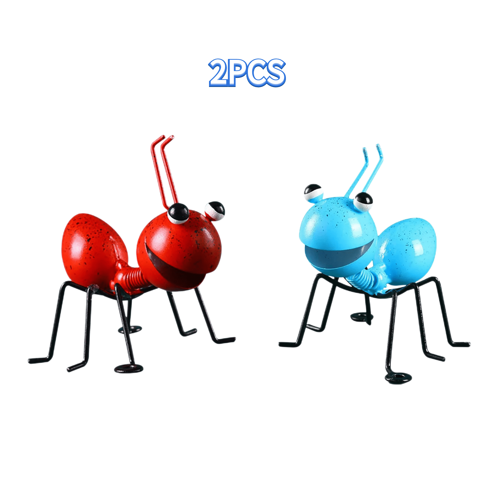 Aufmer Ant Decor Metal Garden Wall Art Set of 2 Ants Figurines for ...