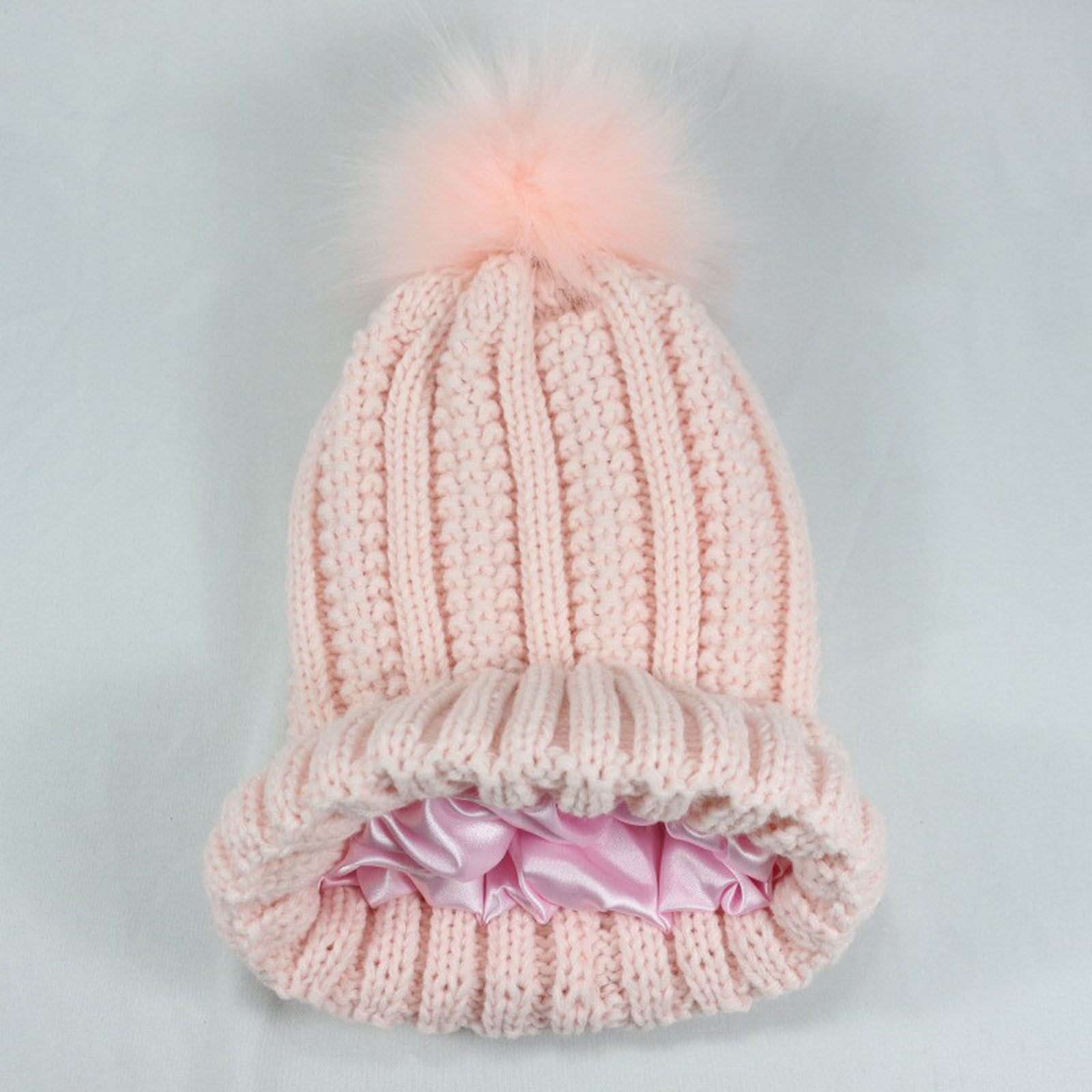 Aufmer Elastic Ribbed Knit Hat For Hair Protection Protects The ...