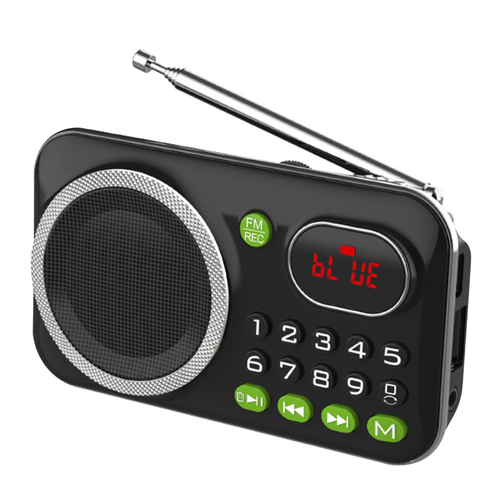 Mini Portable Old-Fashi1D Radio Multi-Function Plug-in Card Mp3 ...