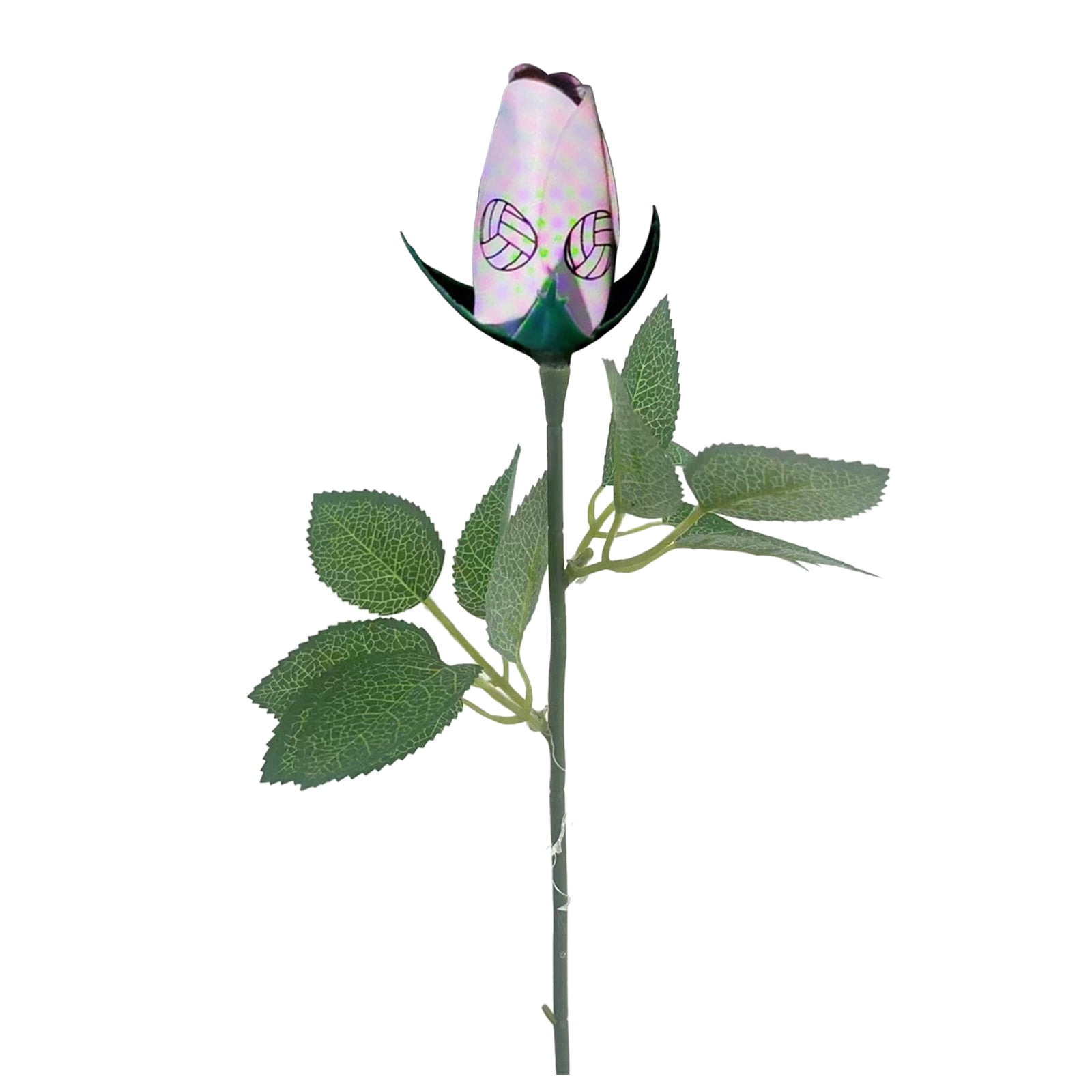 Aufmer Personalized Softball Rose - Handmade with Authentic Premium ...