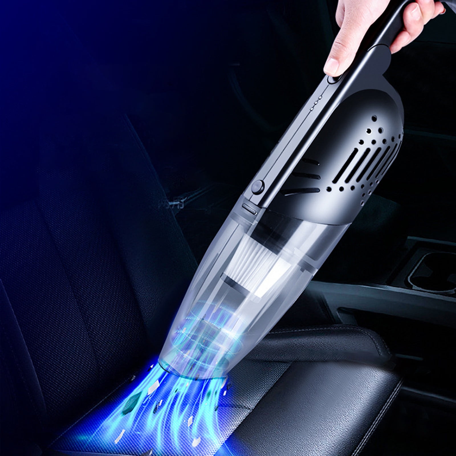 Aufmer Portable Vacuum Cleaner┃Handheld Car/Home Vacuum Cleaner┃120W Powerful Rated Power ...