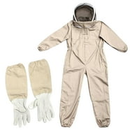 XL Professional Cotton Full Body Beekeeping Bee Keeping Suit, with Veil ...