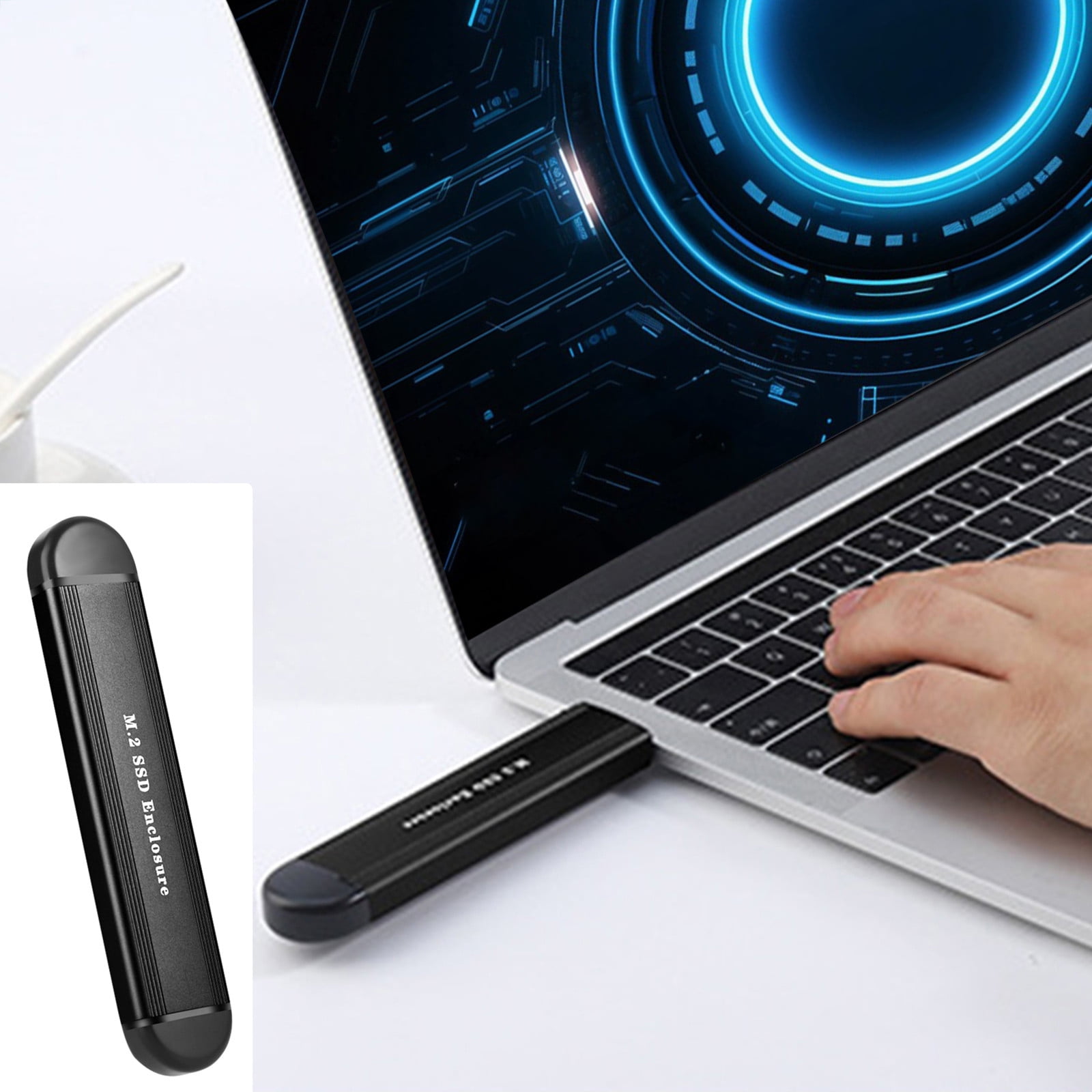 Ssd Disk Enclosure Removable Portable Disk Enclosure Supports Nvme/Ngff ...