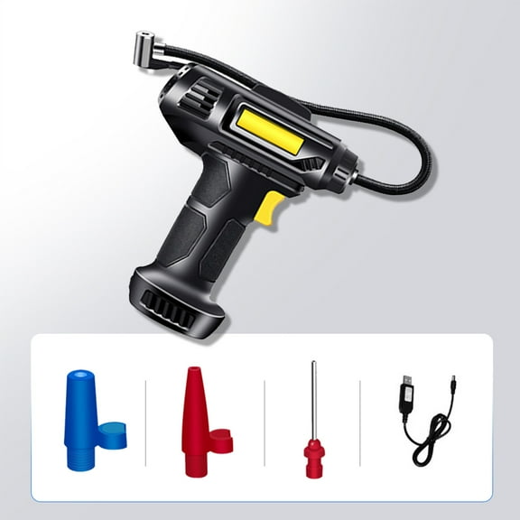 Portable Tire Inflator, Smart Air Compressor Pump for Car Tires with ...