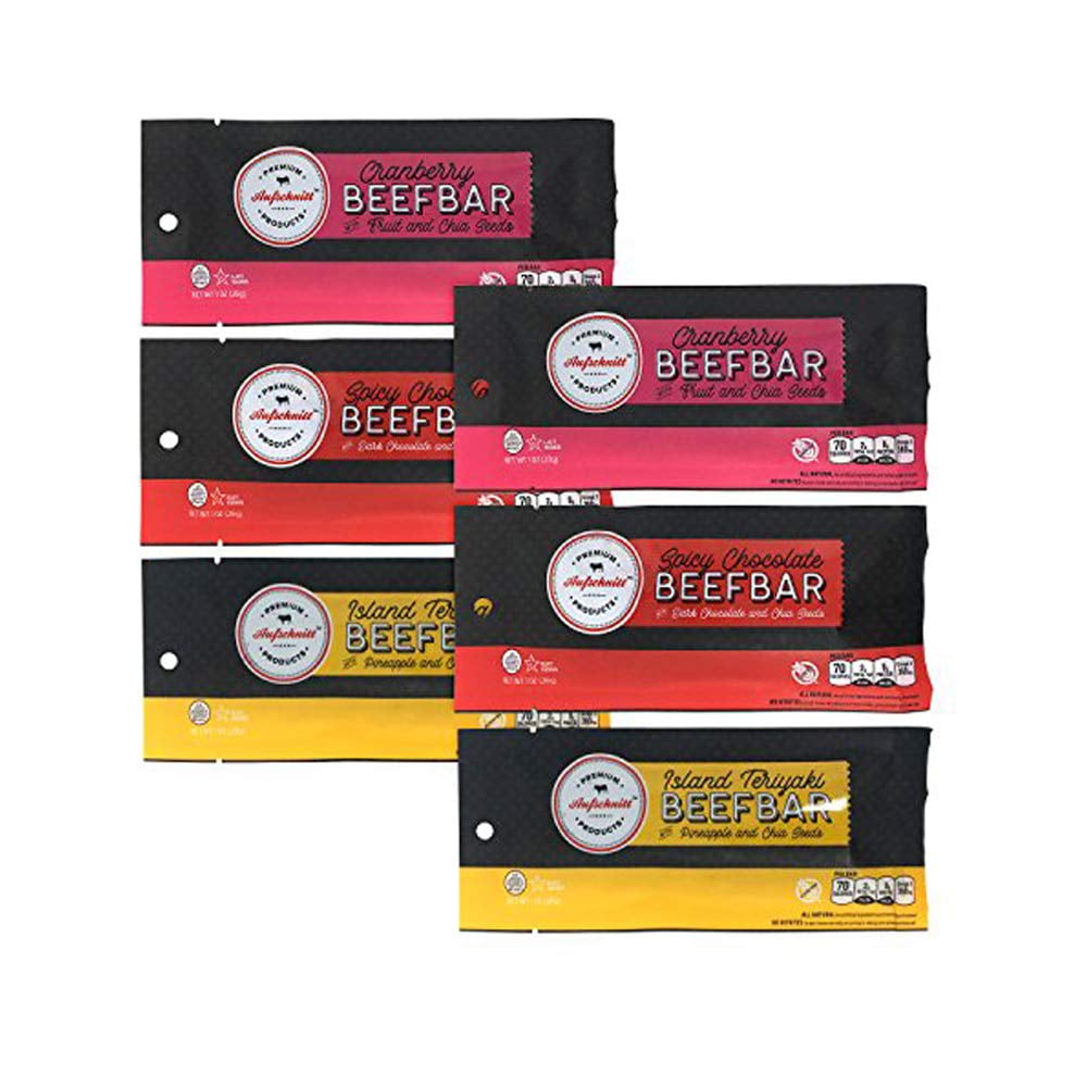 Aufschnitt Beef Bars - YPF5 High Protein Snack with Grass Fed Beef ...