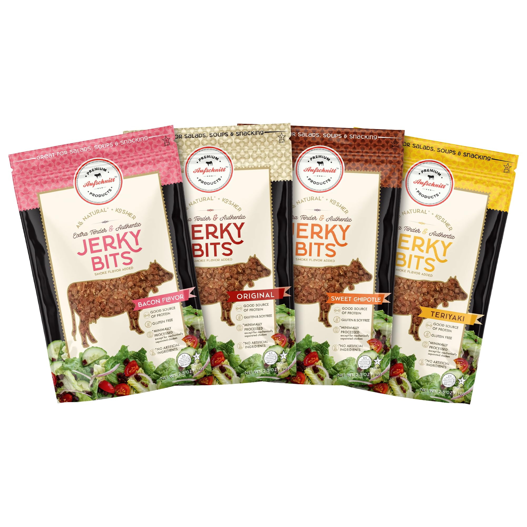 Aufschnitt Jerky Bits Bites, SBF3 Healthy Snacks Made of Beef and ...