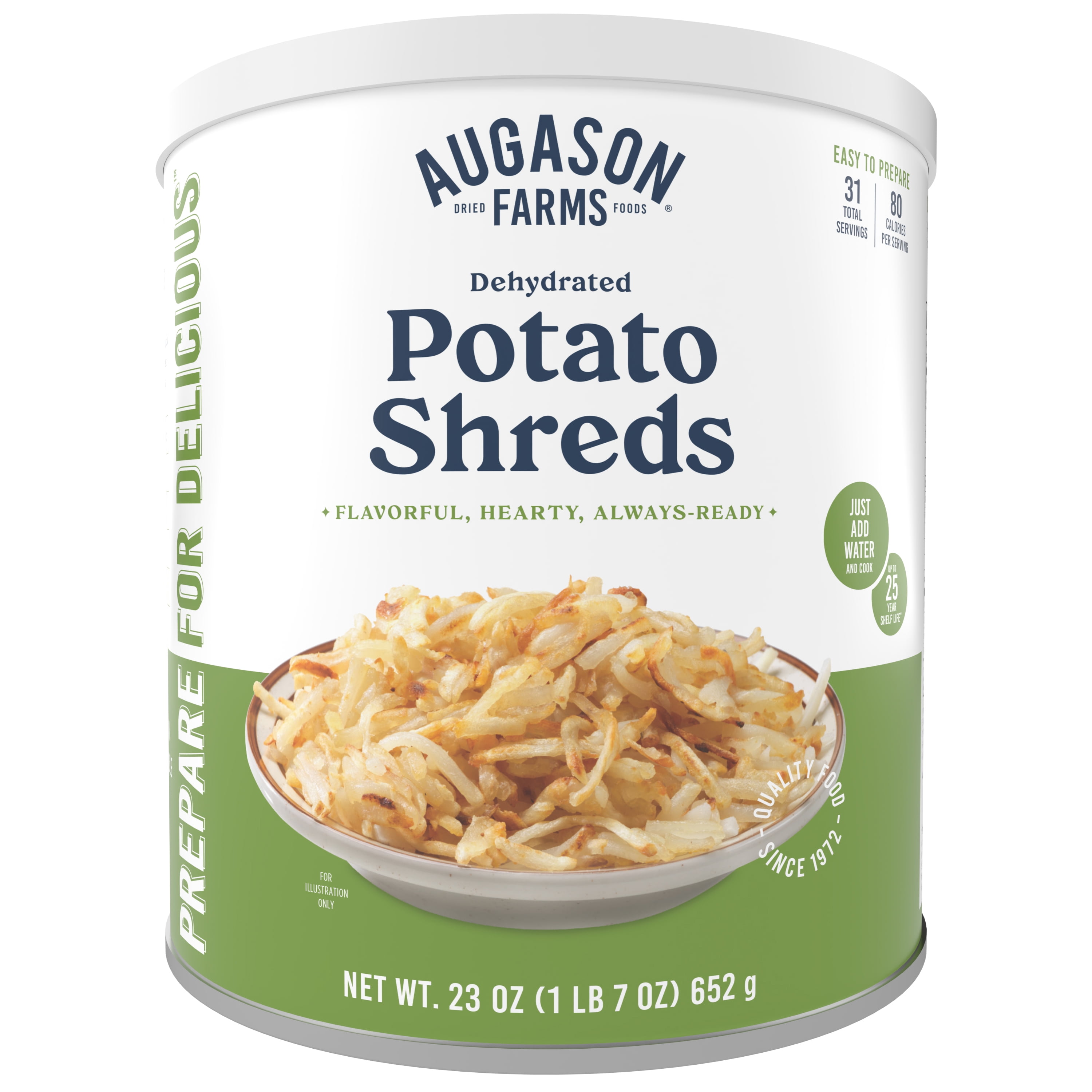 Augason Farms Emergency Food - Office Breakroom Hash Browns - Walmart ...