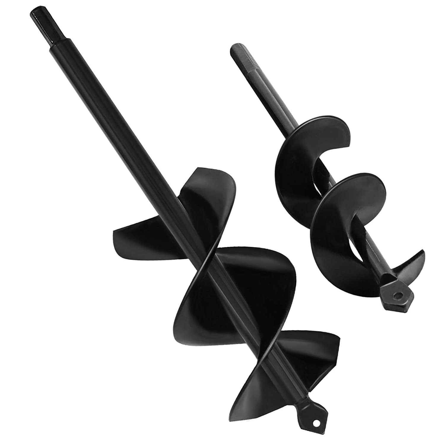 Auger Drill Bit Set For Soft Soil, Garden Auger Tool With Heavy Duty ...