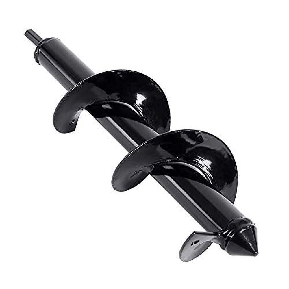 Auger Drill Bit Upgrade 3" x 12" Non -Slip Flower Bulb Auger Rust-Proof ...