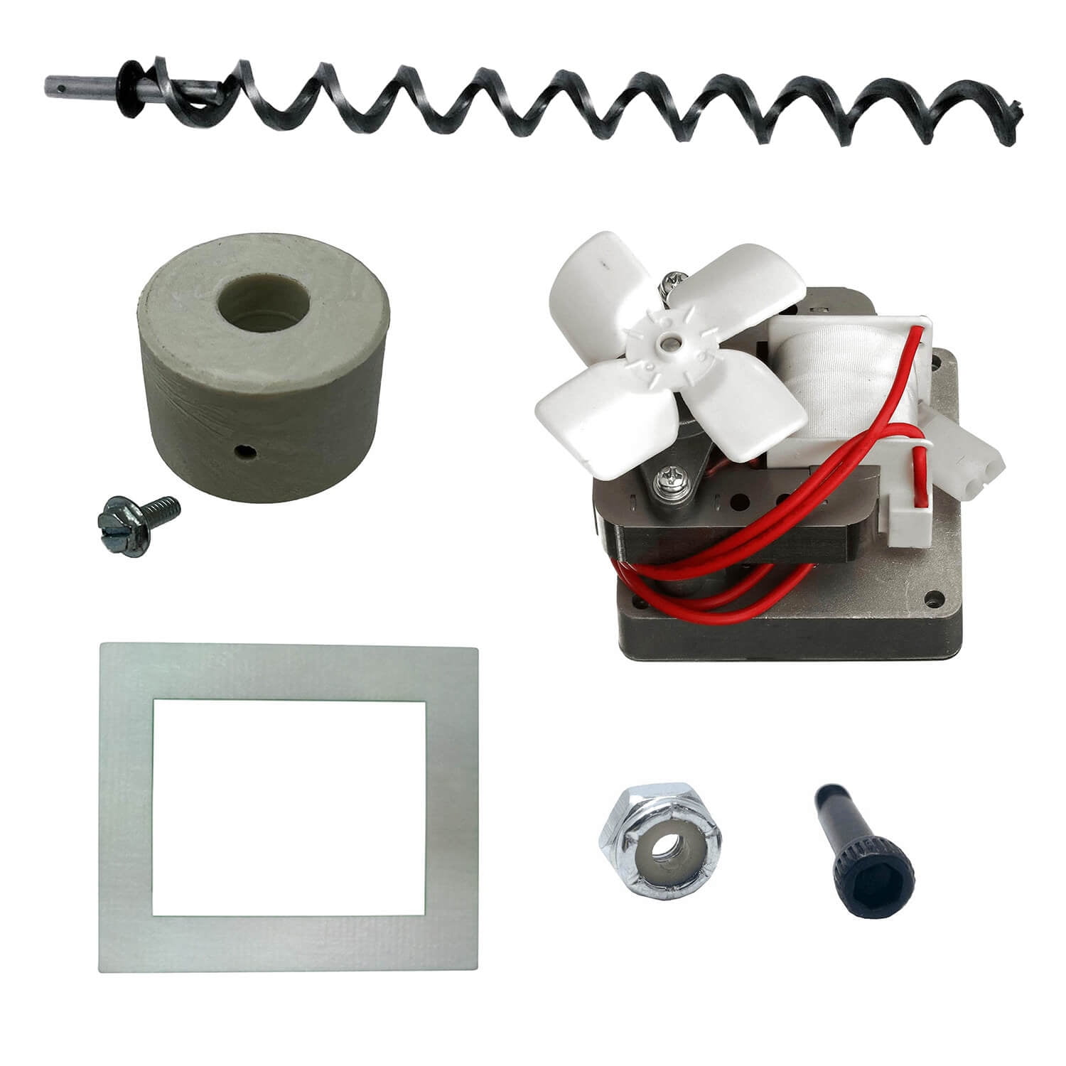 Auger Shaft & Motor Kit Compatible With Pit Boss PB820 Pellet Grills ...