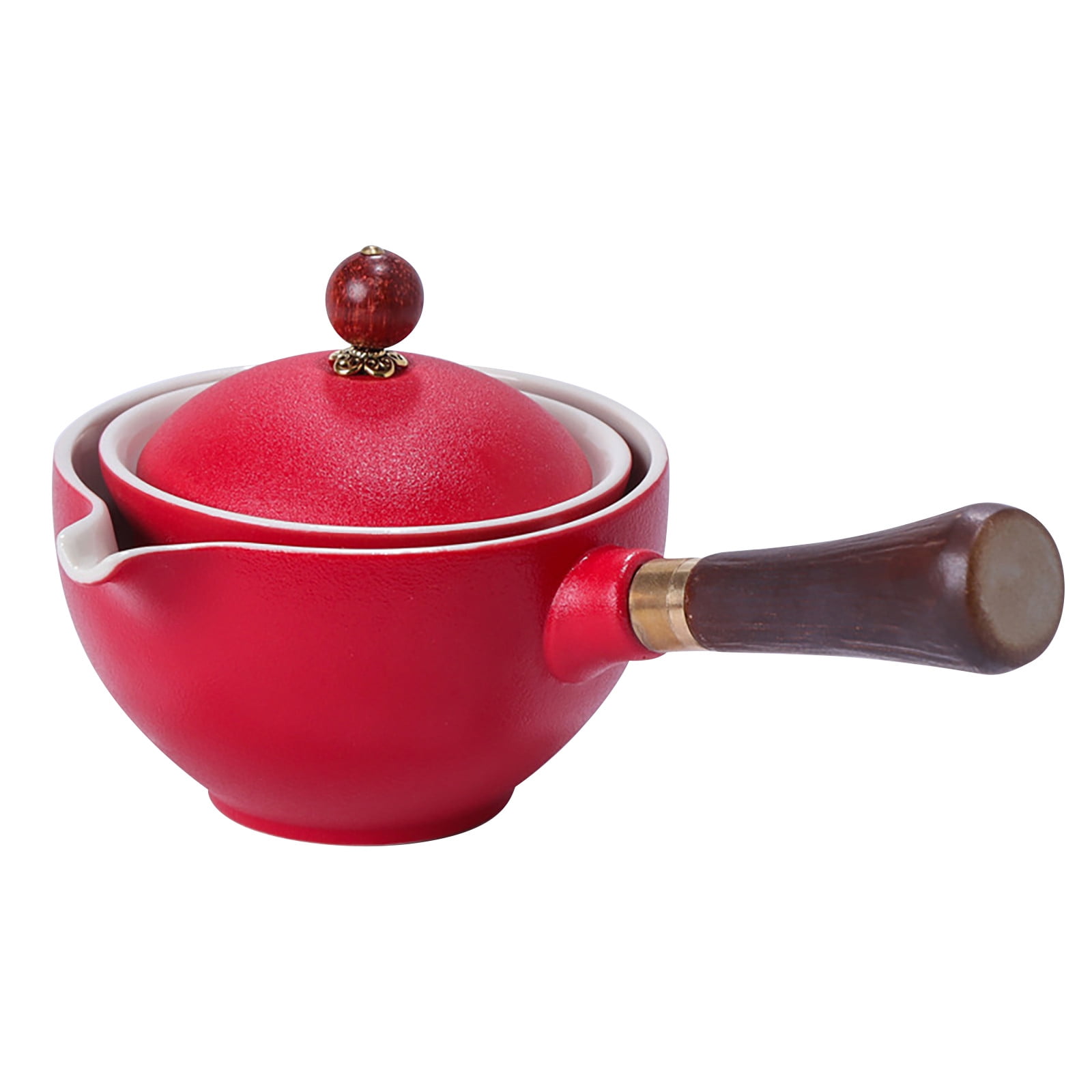Augper 360 Degree Rotating Tea Set Well Off Teapot Type Semi Automatic ...