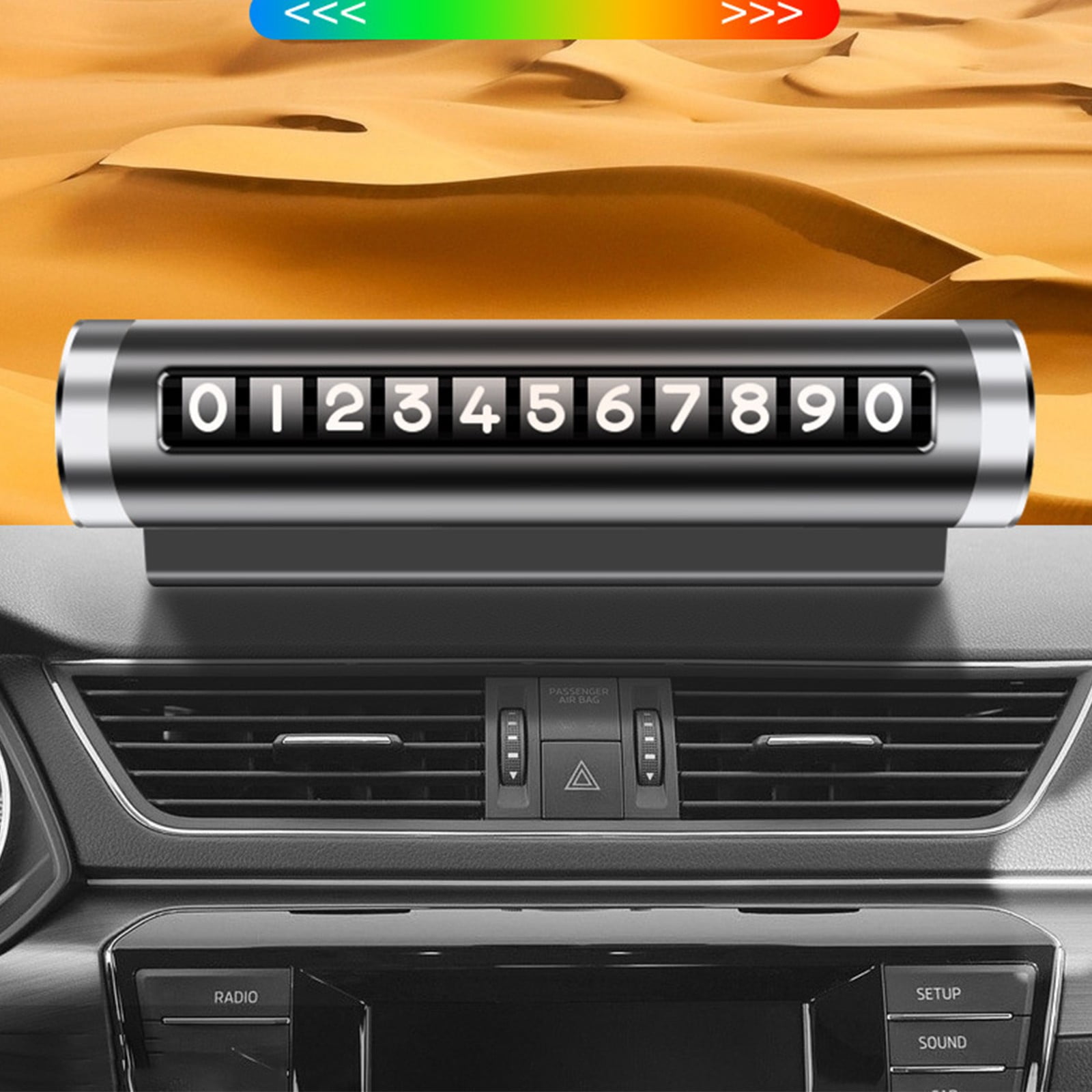 Augper Automotive Supplies Temporary Parking Number Plates for Vehicles ...