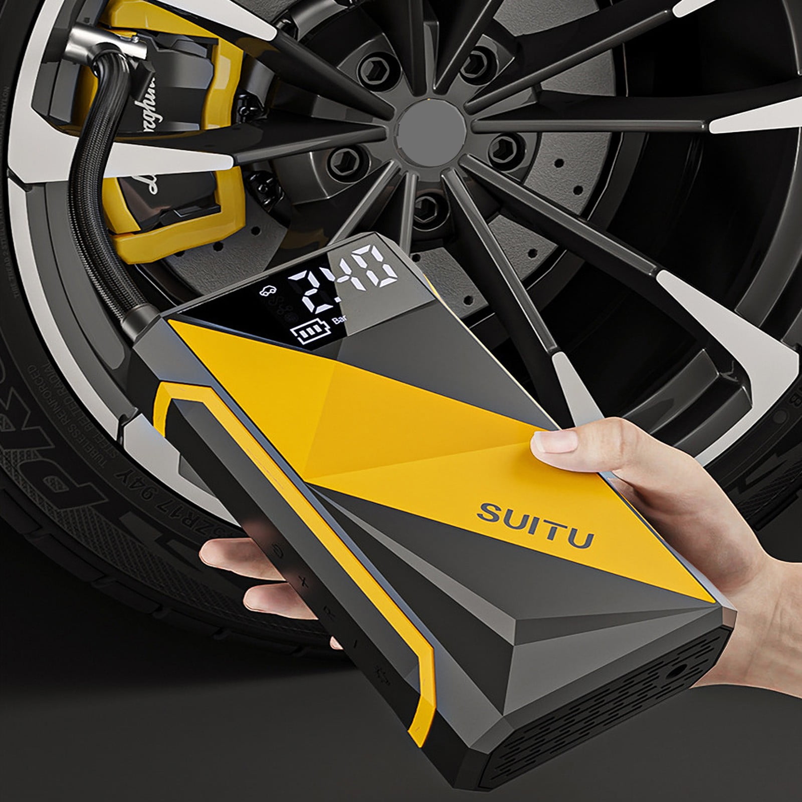 Augper Car Inflatable Pump Car Portable Car with A Ir Pump Electric Car ...