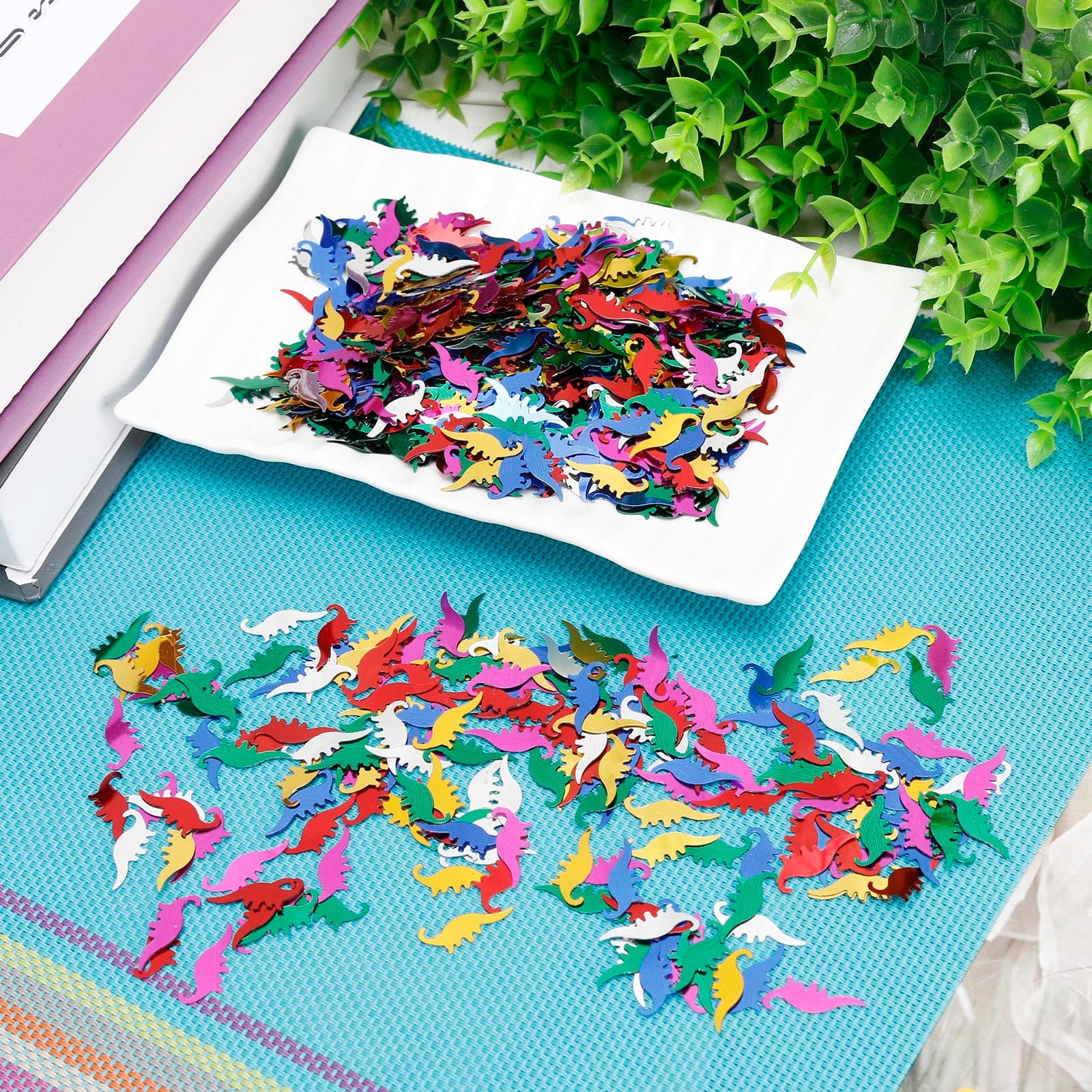 Augper Clearance Confetti Multi-Color Foil Confetti Birthday Decoration ...