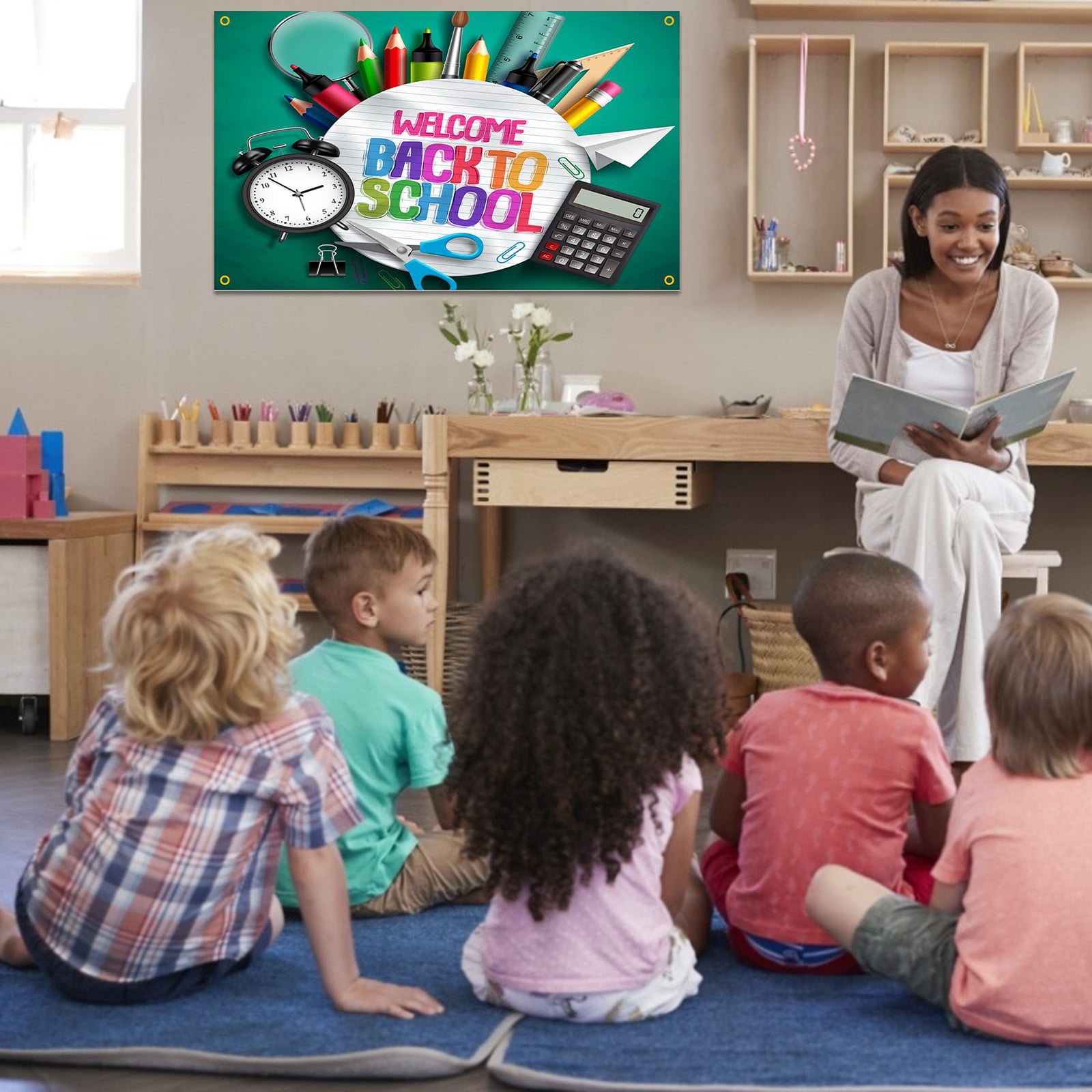 Augper Clearance Elementary Learning Preschool Door Classroom ...