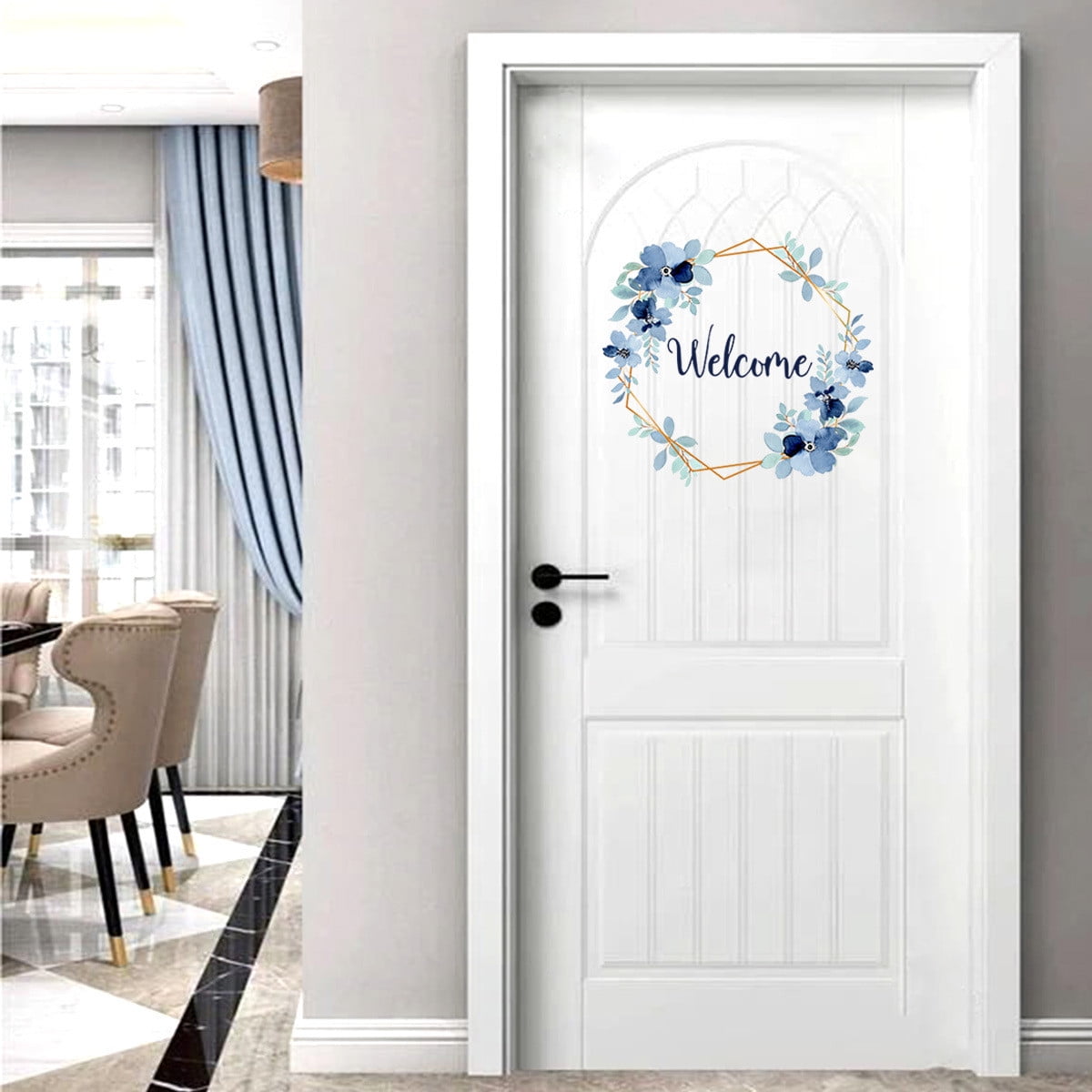 Augper Clearance Home Decor Floral Art Wall Decor Decal For Living Room ...