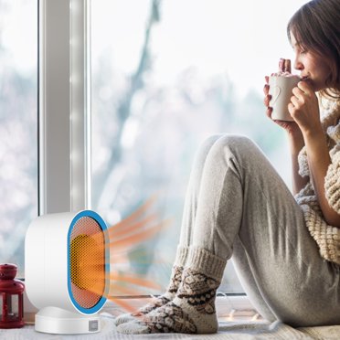 Mainstays 3-in-1 Mini Tabletop Electric Ceramic Heater With Hand Warmer ...