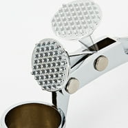 Amco Dishwasher Safe Garlic Press and Slicer in Silver - Walmart.com