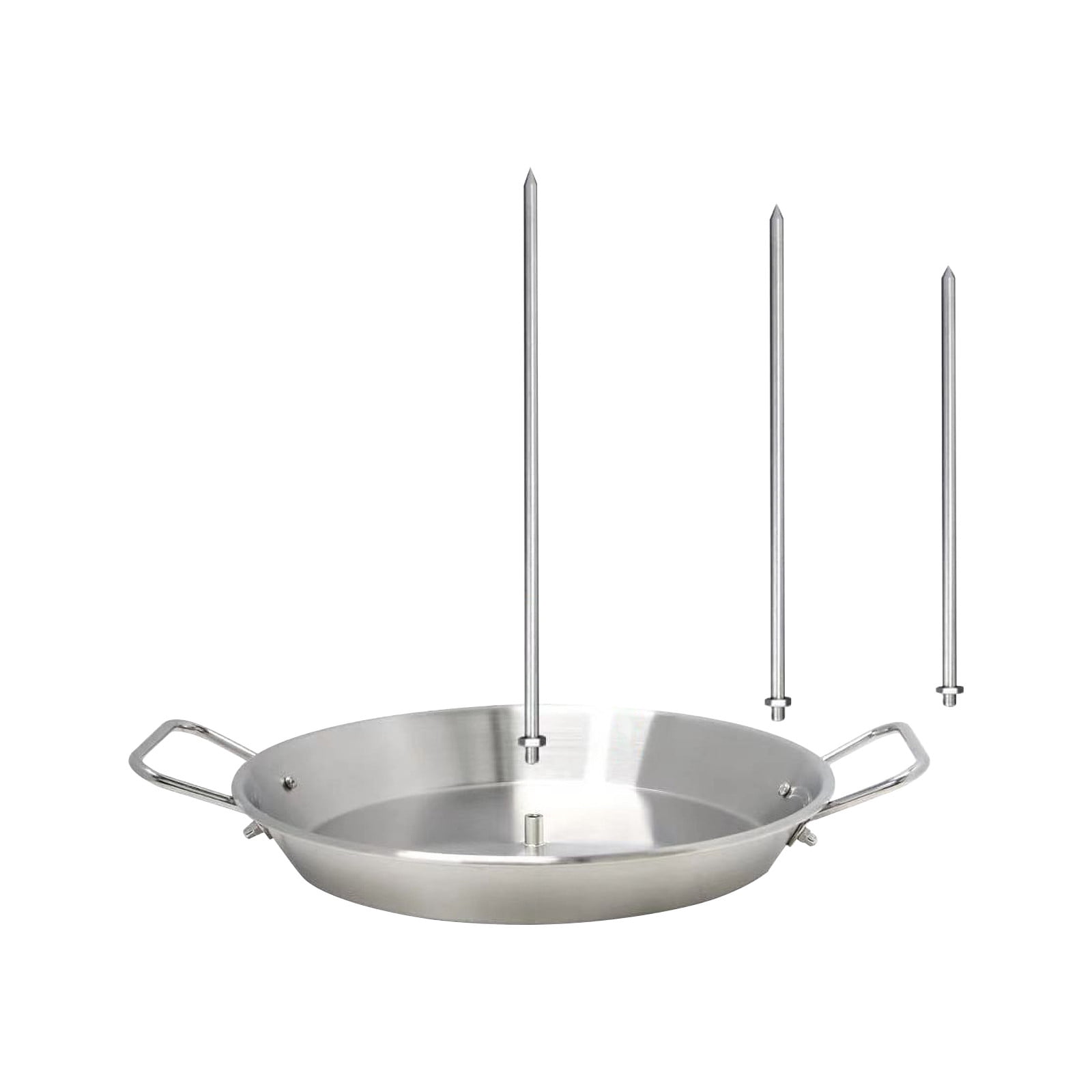 Augper Stainless Steel Skewers For Skewers Brazilian Kebab Spit Holder ...