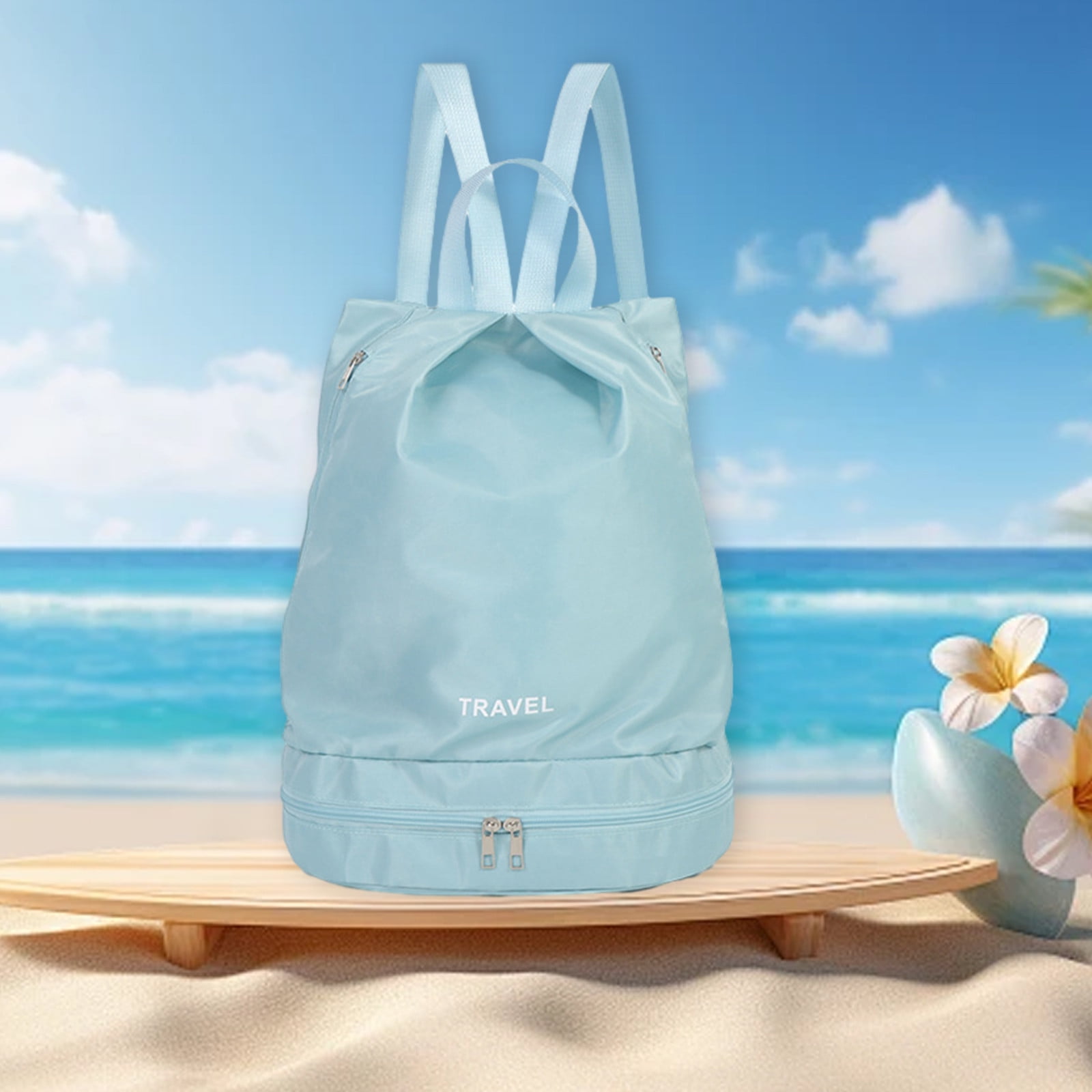 Augper Swimming Backpack for Men and Women Backpack With Dry and Wet ...